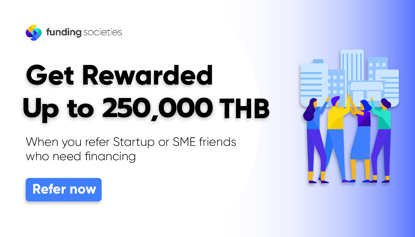 แพลตฟอร์มการลงทุนโดยบริษัท Fintech ชั้นนำในไทย | Funding Societies